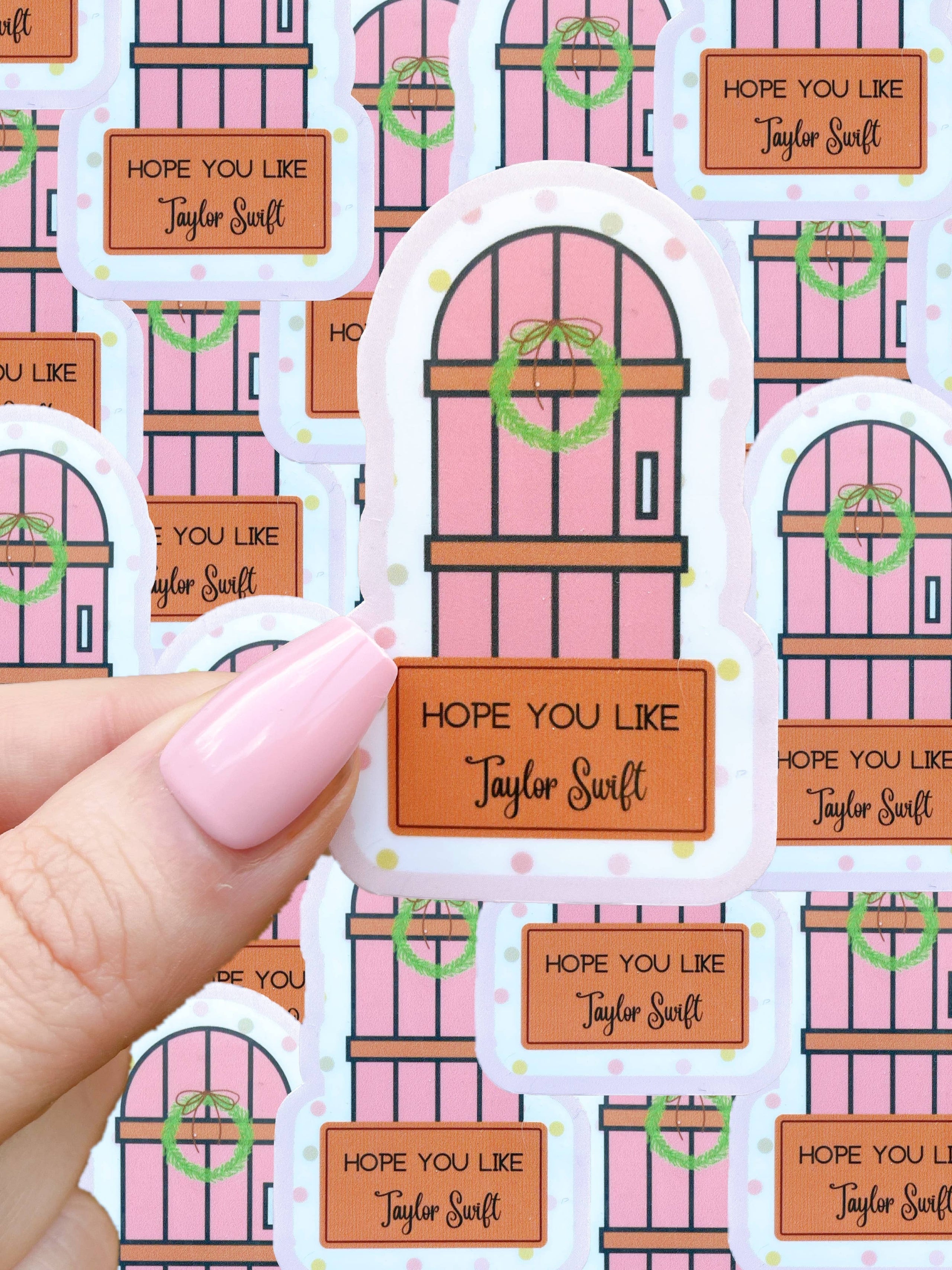 Taylor Swift Door Inspired Sticker | The Darling Shop